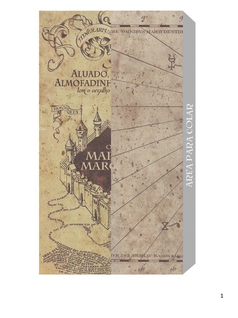 Mapa Do Maroto - Português | PDF