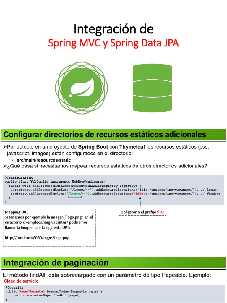 Spring Boot Integrar Jpa MVC | PDF | Informática