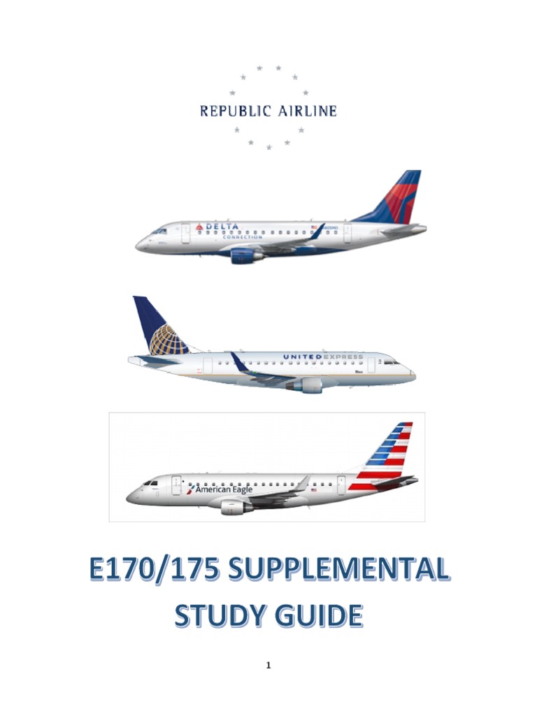 E170-175 Study Guide Part 1 | PDF | Direct Current | Flight Recorder