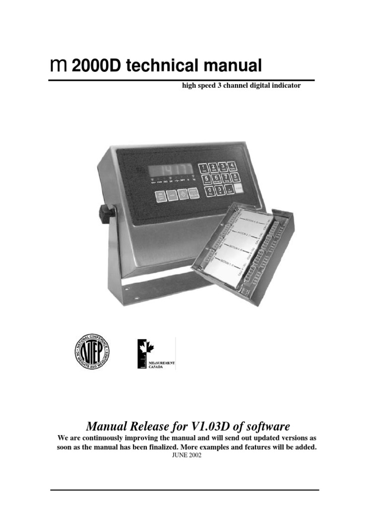 2000D Technical Manual | PDF | Electrical Wiring | Electromagnetic Interference