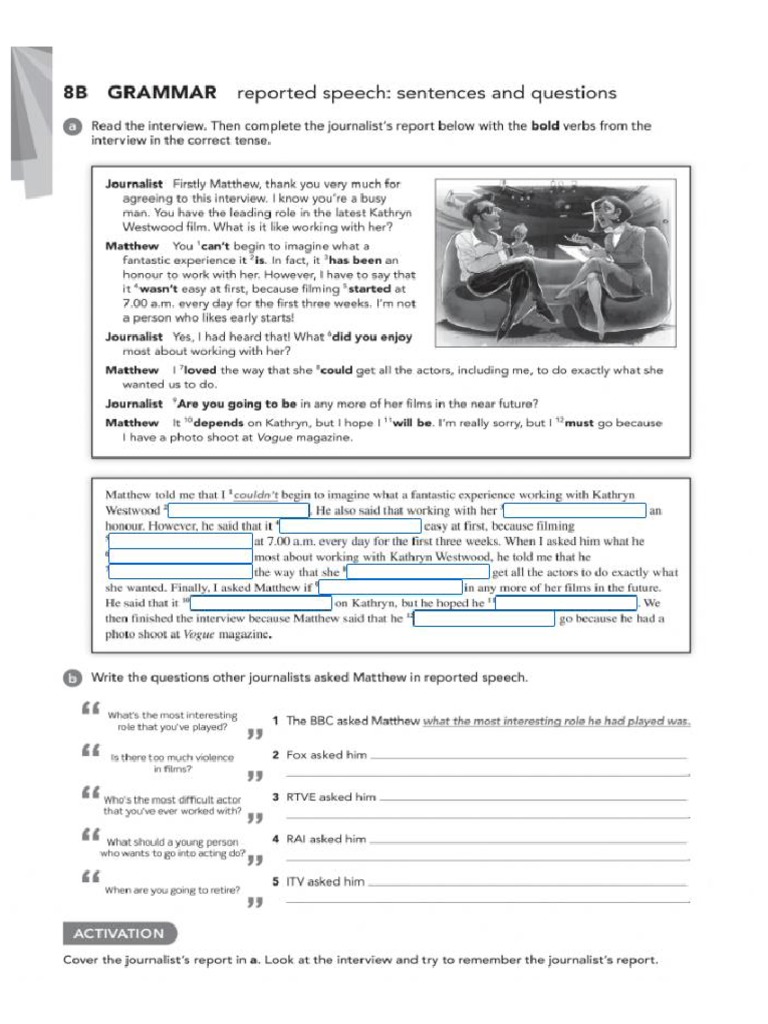 Reported Speech Extra | PDF