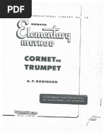 Rubank Elementary Method Cornet Trumpet | PDF