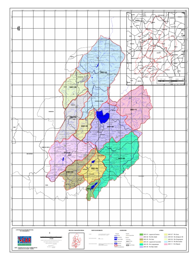 Mapas Final Subcuencas | PDF