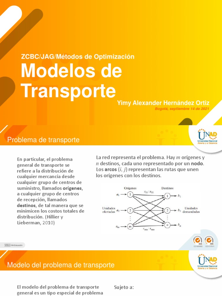 Modelos Transporte 2 | PDF | Programación lineal | Algoritmos y ...