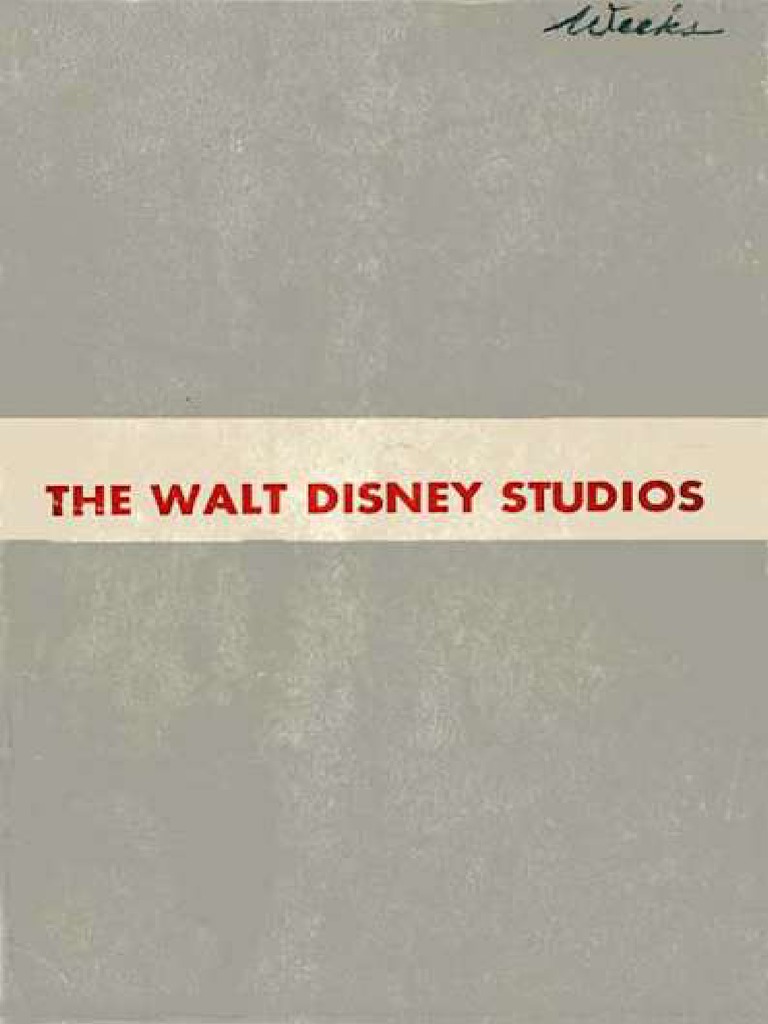 An Introduction To The Walt Disney Studios | PDF