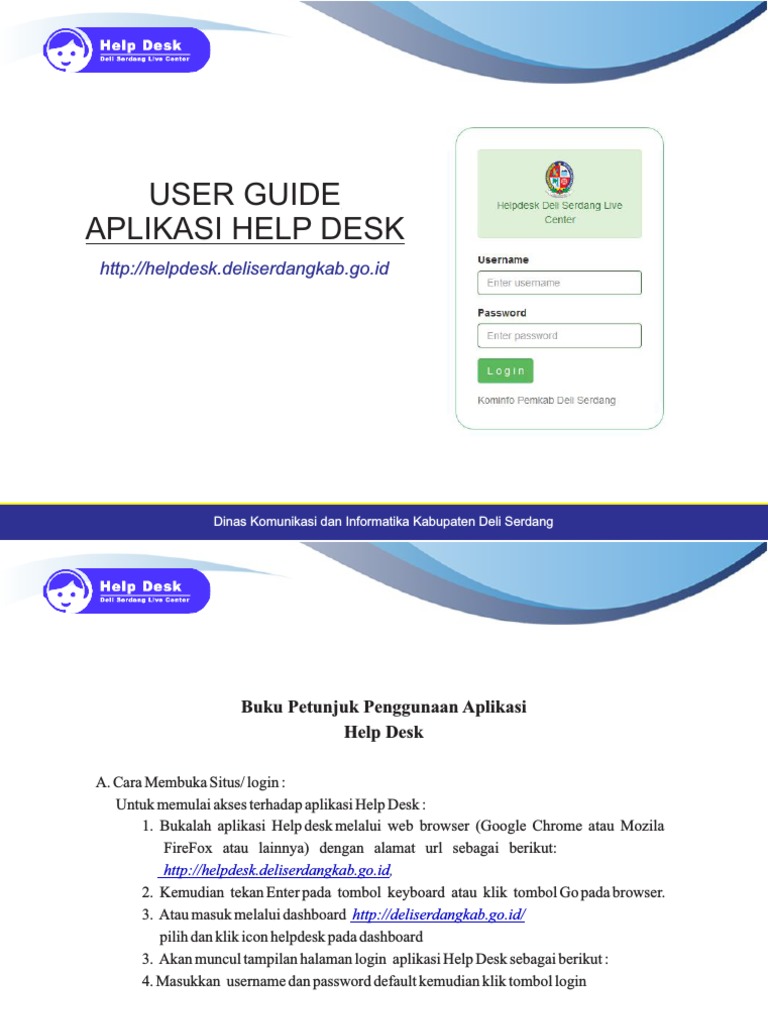 User Guide Help Desk | PDF