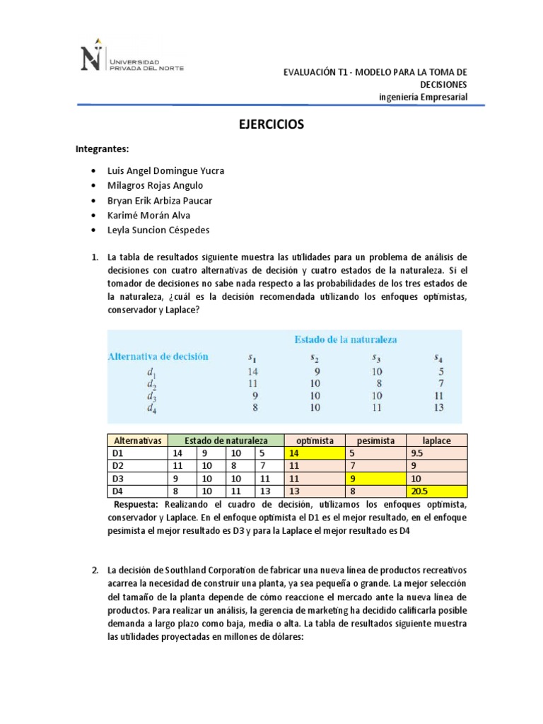 Ejercicios MP - T1 | PDF | Economias