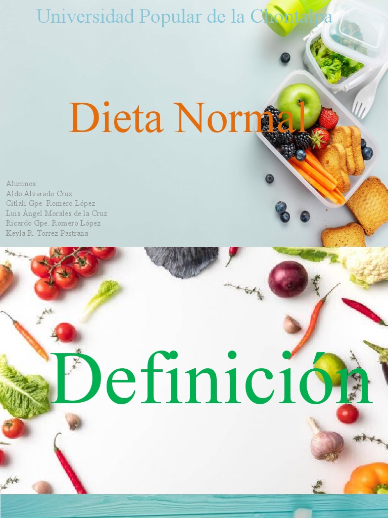 Dieta Normal | PDF | Dieta | Alimentos