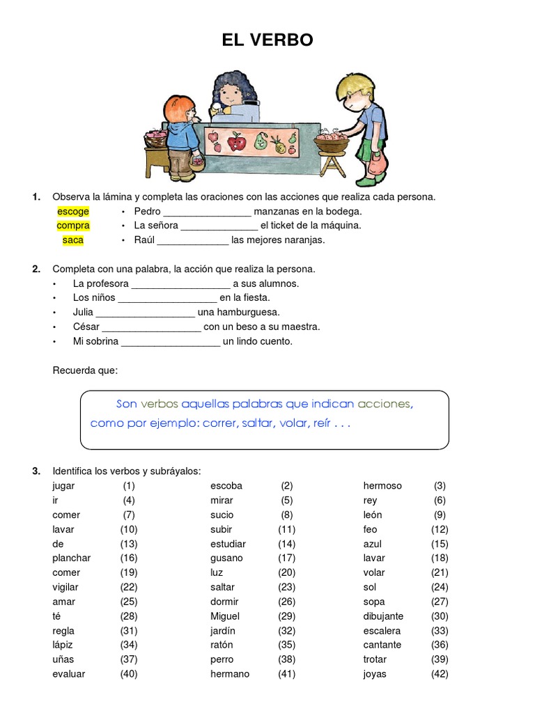 El Verbo Practica | PDF