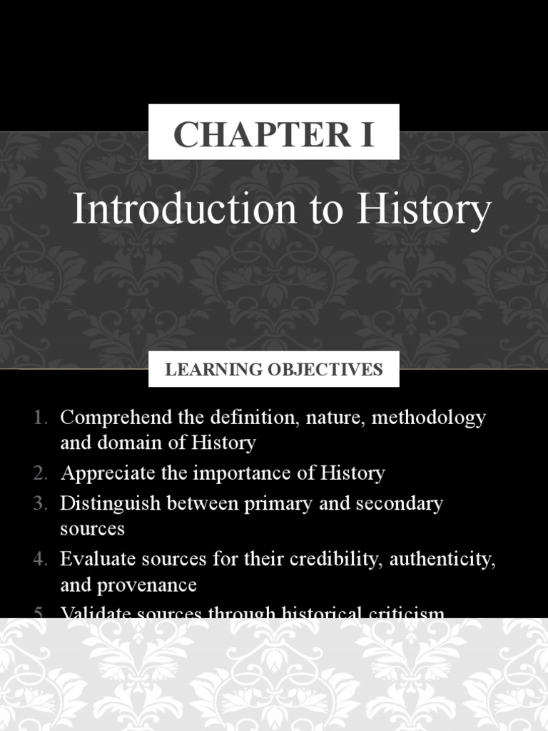 Chapter 1 RPH | PDF | Primary Sources | Historiography