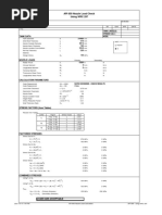 Nozzle Load Calculation Spreadsheet | PDF | Microsoft Excel | Spreadsheet