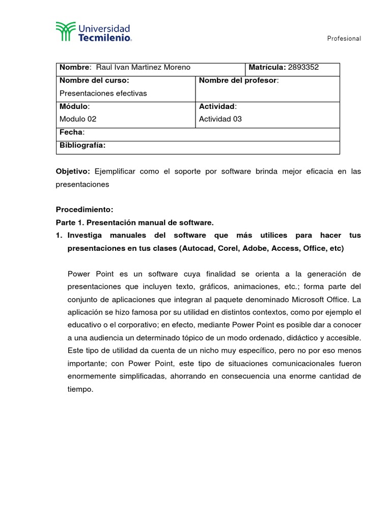 Taller de Presentaciones Efectivas Actividad 3 | PDF | Microsoft PowerPoint | Software