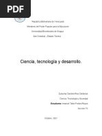 Ensayo Sobre Ciencia y Tecnología | PDF | Conocimiento | Science