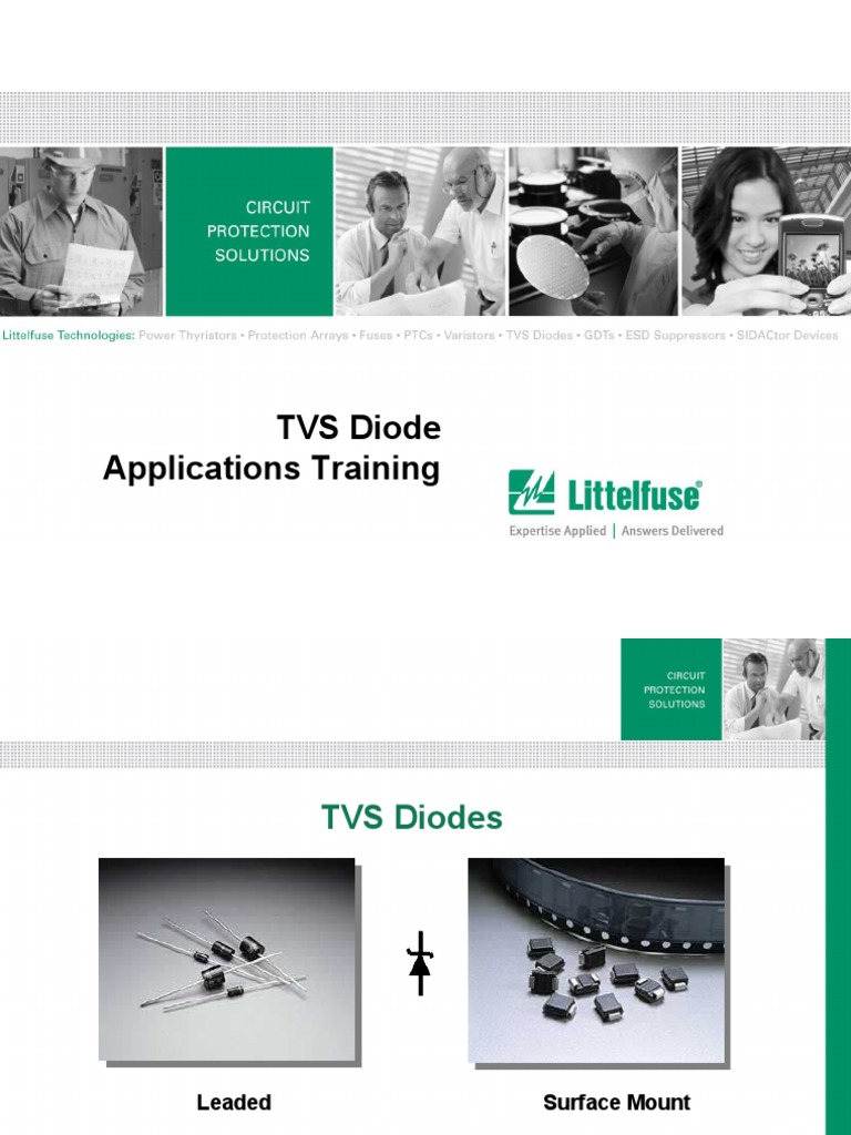 TVS Diode Applications Overview | PDF | Diode | Electrostatic Discharge