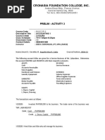 Accountancy, Business and Management (Abm) Grade 11 Grade 12 First ...