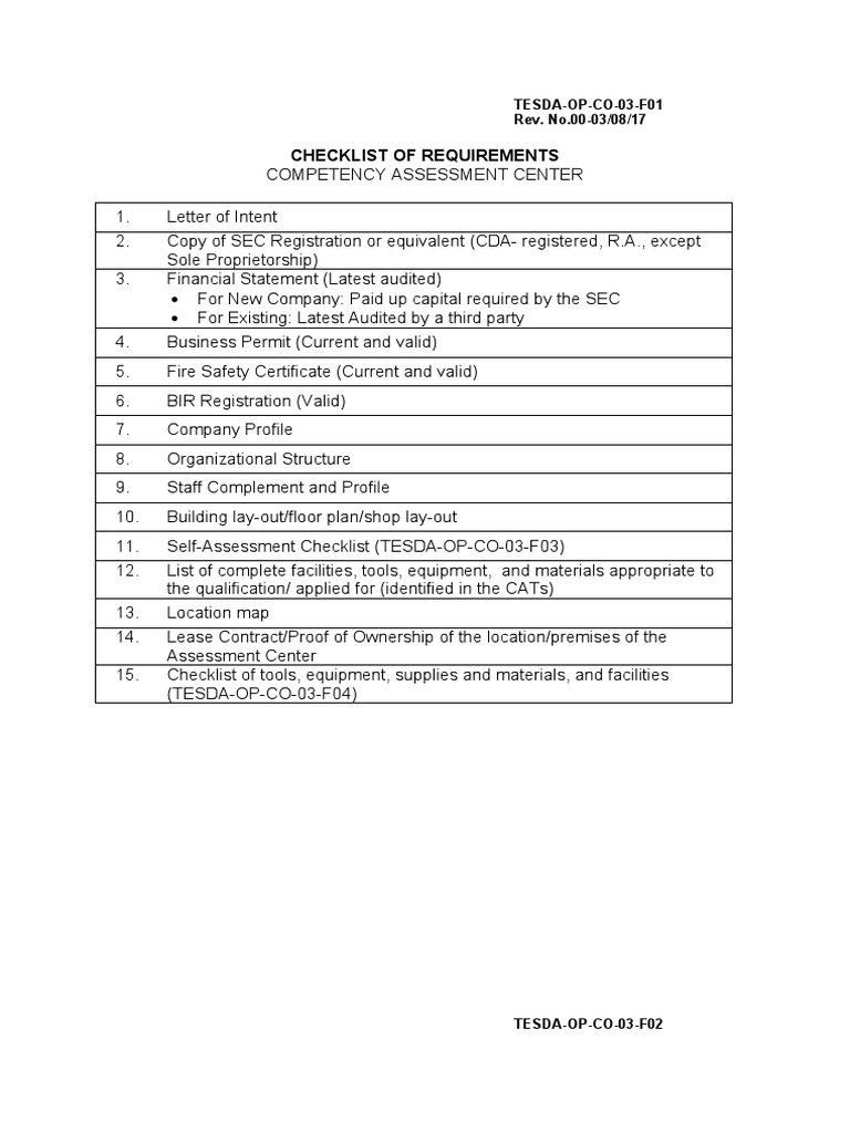 Checklist of Tools For AC | PDF | Technology & Engineering