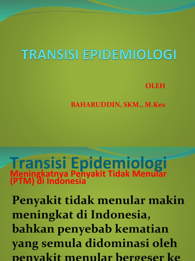 Transisi Epidemiologi | PDF