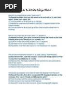 Maritime Questions With Answers | PDF | Ships | Deck (Ship)