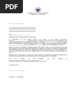 Remedial Letter | PDF