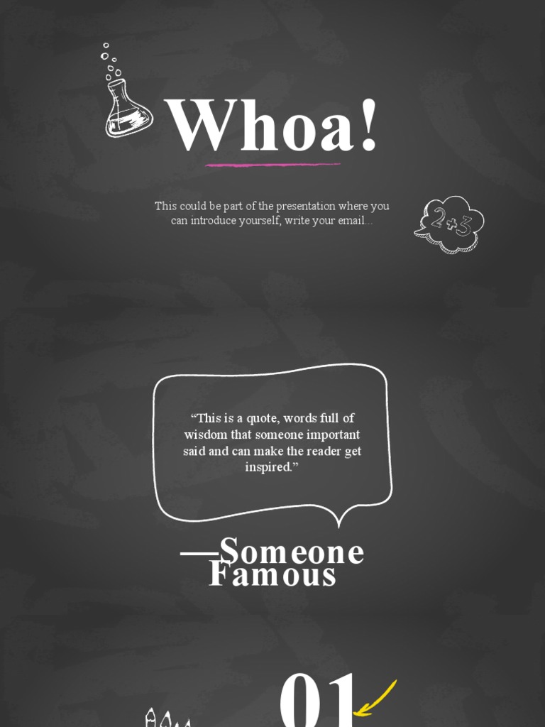 Simple Blackboard Background - by Slidesgo | PDF | Planets | Jupiter