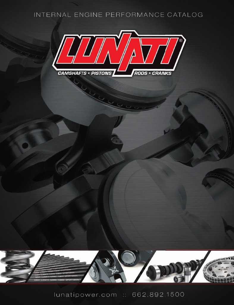 2011 Lunati Catalog | Download Free PDF | Systems Engineering ...
