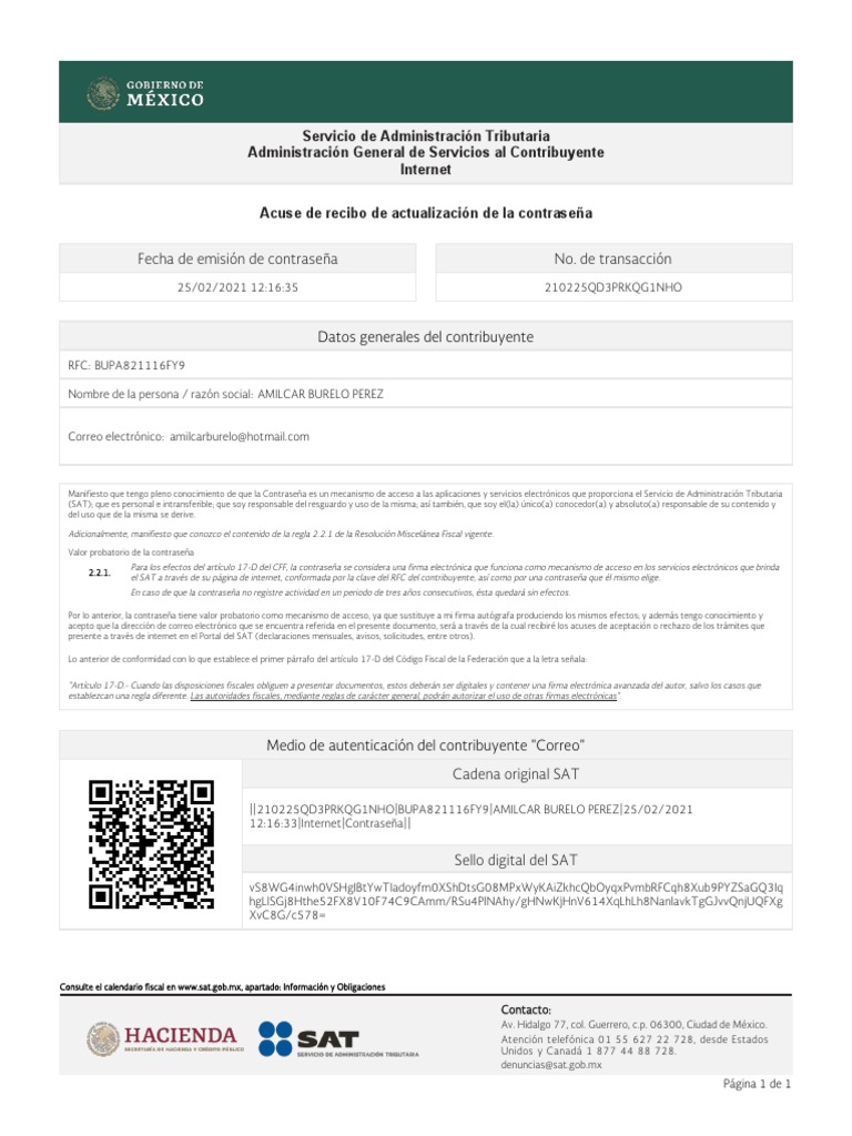 RFC Example | PDF | Contraseña | Internet