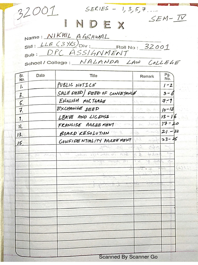 Nikhil Agrawal DPC Assignment 32001 | PDF