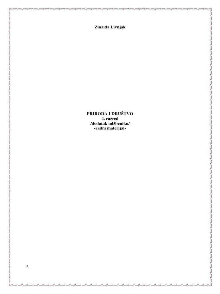 PRIRUCNIK 4 I 5 | PDF