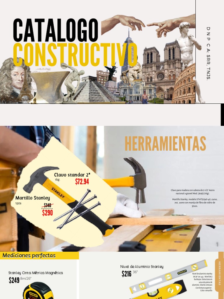 Catalogo Constructivo. Elementos Básicos para La Construcción. | PDF ...