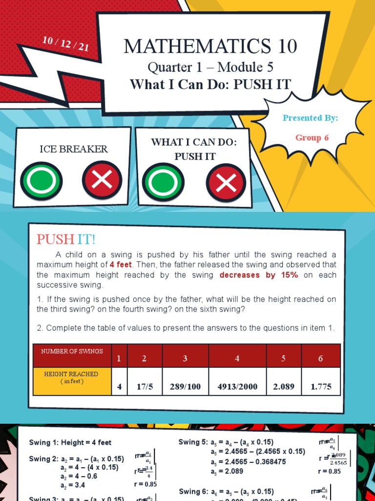 Mathematics 10: Quarter 1 - Module 5 | PDF | Mathematics