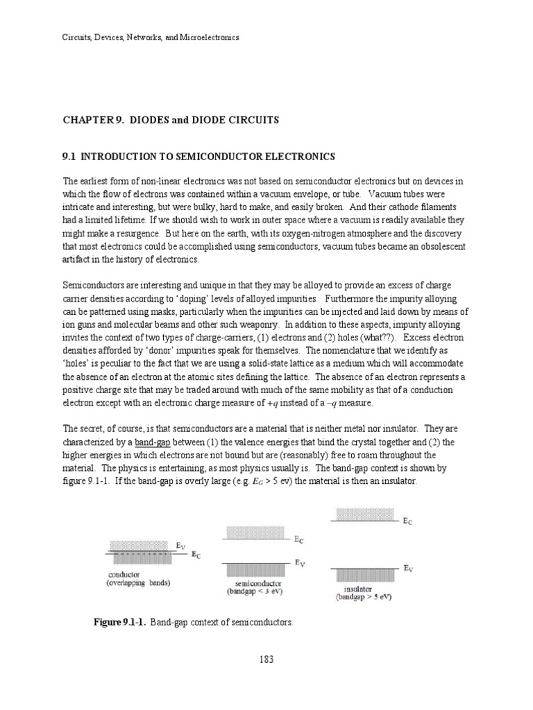 Circuits and Diodes Guide to PN Junctions and Semiconductor Electronics | PDF | P–N Junction ...