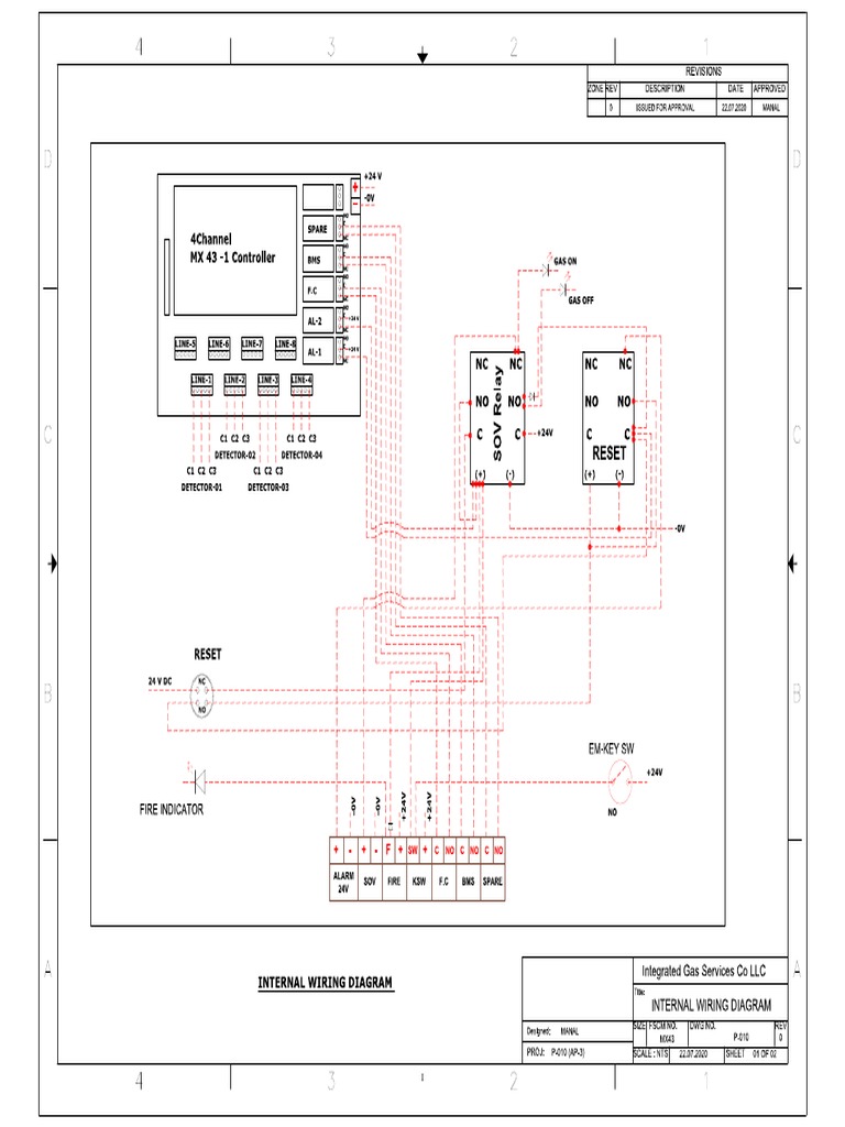 P-010 (Ap03-Ap2) Internal Wiring Diagram | PDF