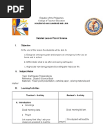 Earthquake Preparedness Role Play Script | PDF | Earthquakes