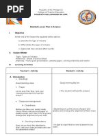 Detailed Lesson Plan in Science 9 | PDF | Lava | Volcano