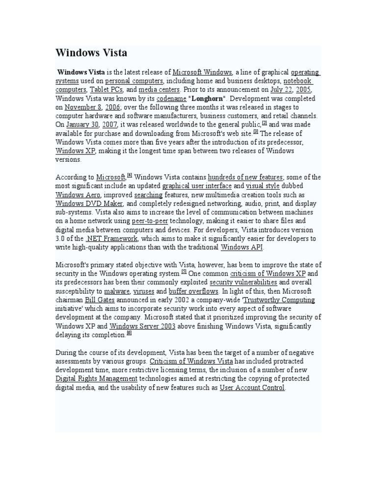 A Comprehensive History and Overview of the Development of Windows ...