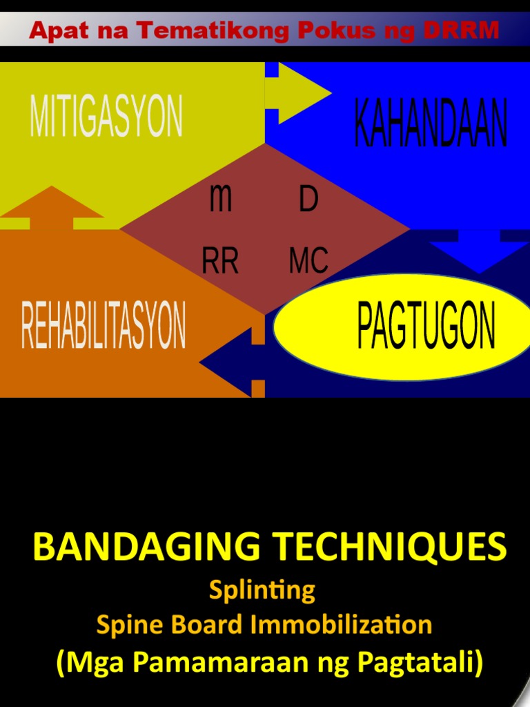 Bandaging Techniques Module | PDF