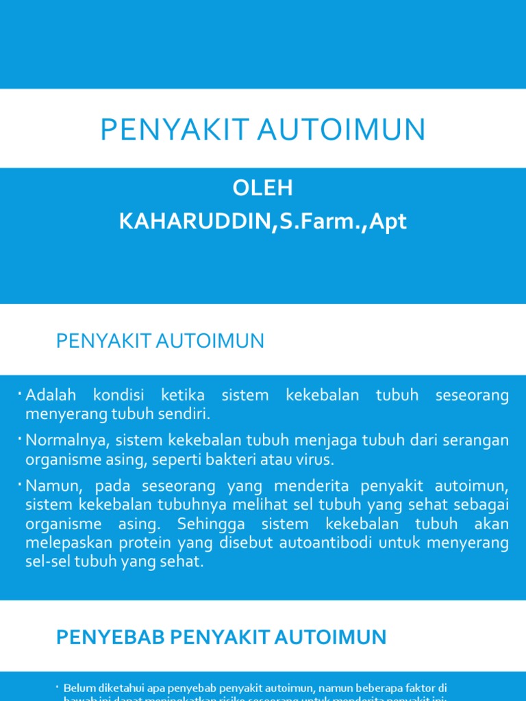 Penyakit Autoimun | PDF