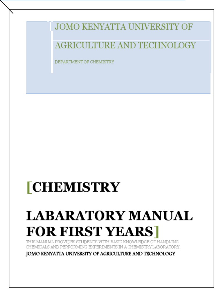 Chemistry Practicals First Years | PDF | Chemistry | Titration