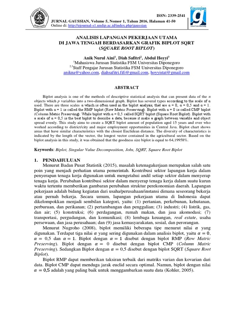 Analisis Biplot 2 | PDF | Matrix (Mathematics) | Linear Algebra