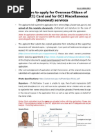 Declaration Form OCI Applicant Vancouver | PDF | Government ...