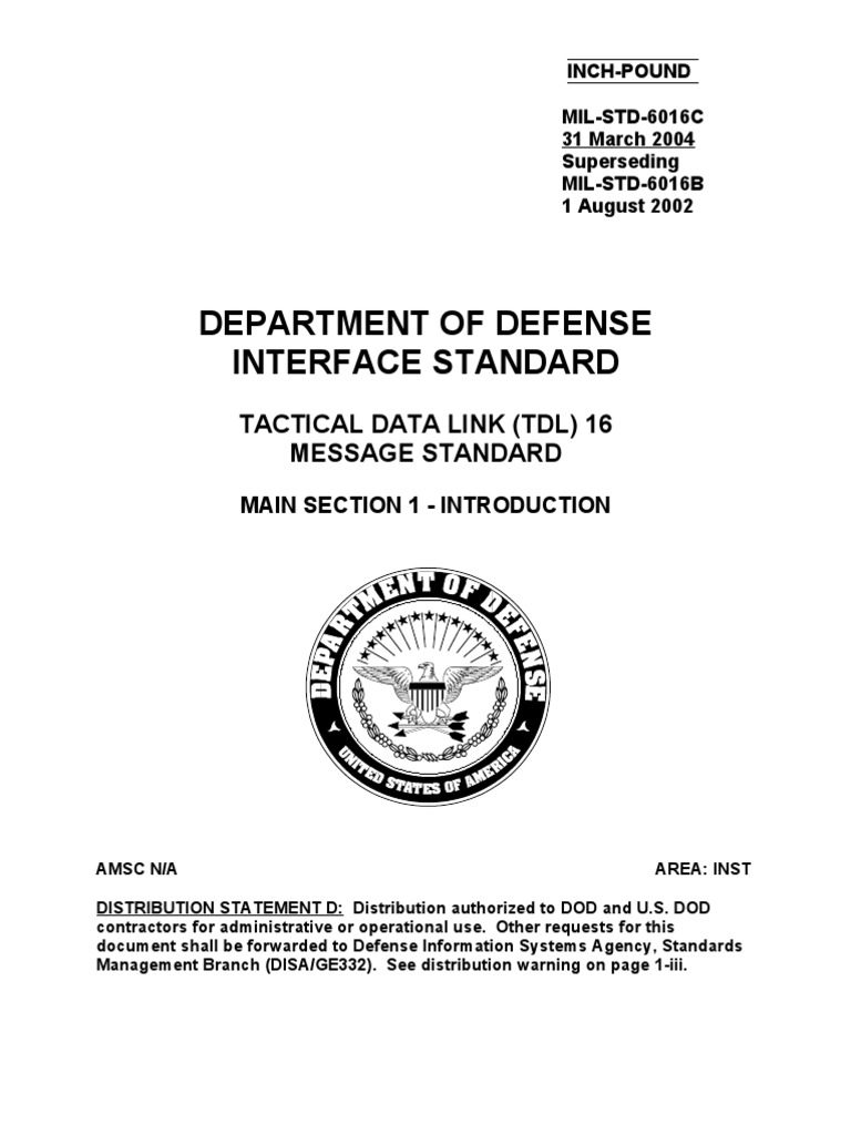 Main Section 1 | PDF | United States Department Of Defense | Joint ...
