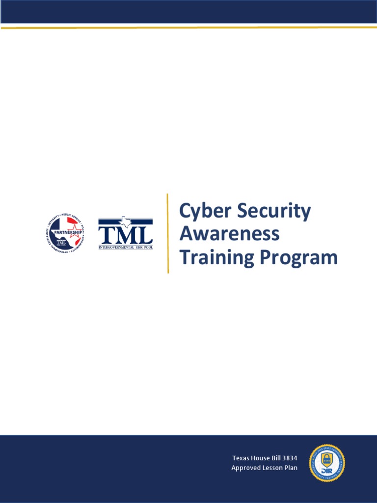 Cyber Security Lesson Plan 2021-01-11 | PDF | Computer Security | Security