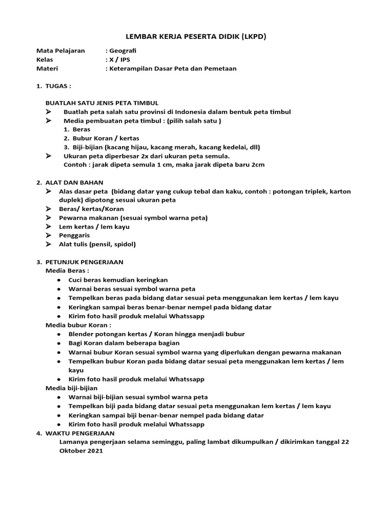 LKPD Project Peta | PDF | Griya & Taman | Teknologi & Rekayasa