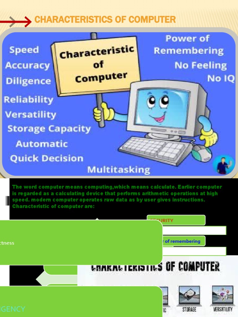 Characteristics of COmputer | PDF | Computer Data Storage | Computer ...