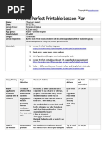 Comparative and Superlative Lesson Plan | PDF | Worksheet | Adjective
