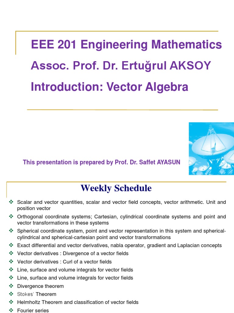 Introduction and Vector Algebra | PDF | Euclidean Vector | Vector Space