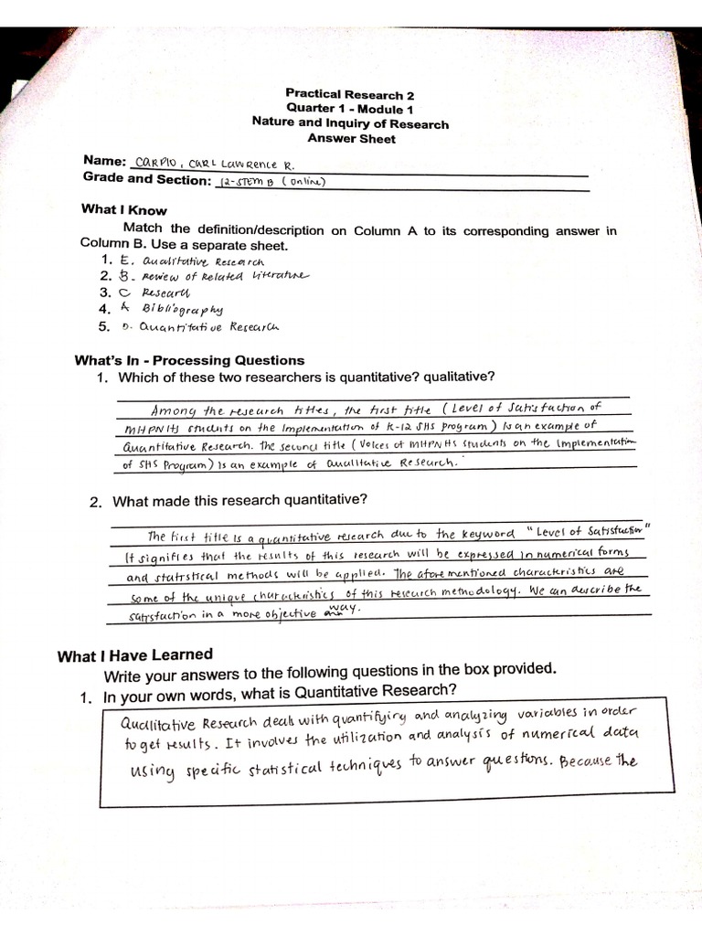 PR2 - Week 1 (Module) | PDF