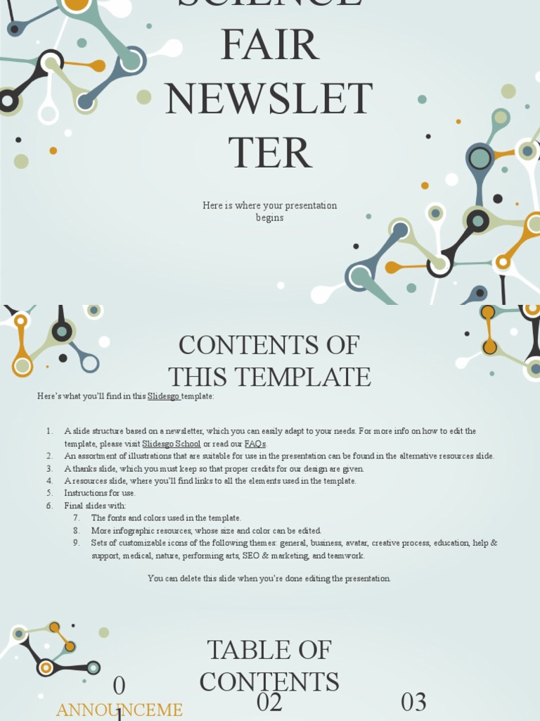 Science Fair Newsletter | PDF | Planets | Saturn