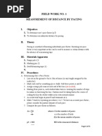 Determination of Pace Factor: Lab Work #1 | PDF