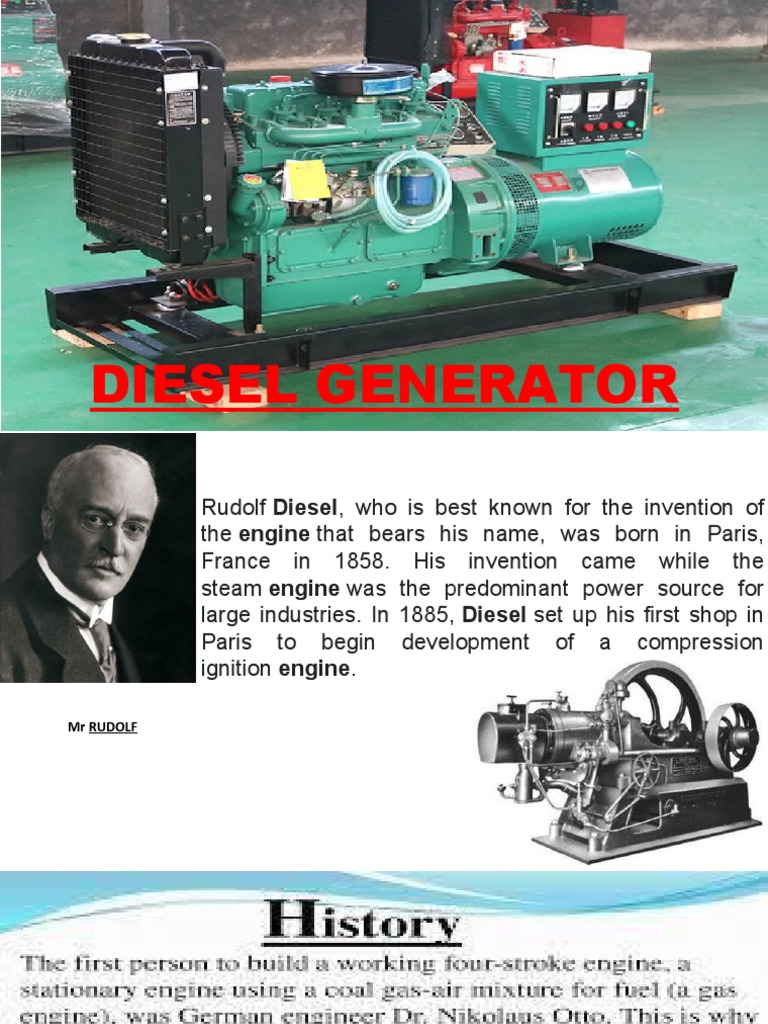 DG Presentation | PDF | Diesel Engine | Engines